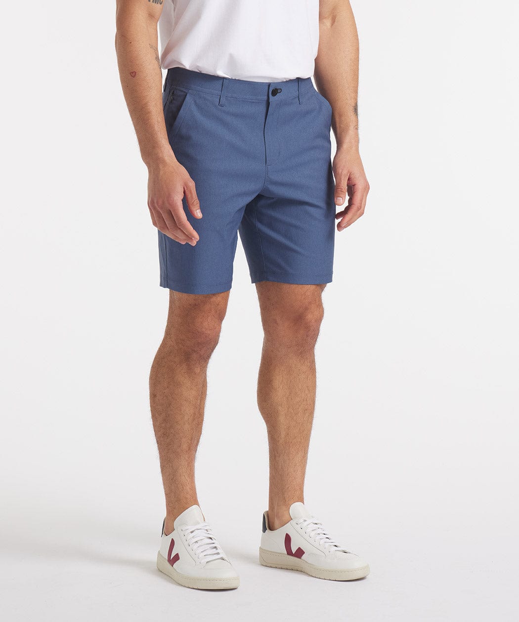 Workday Short 2.0 Jean Blue