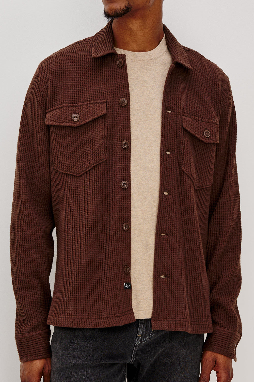 Wells Shirt Jacket Chocolate